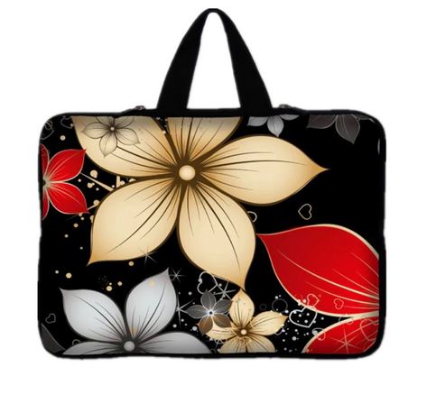 Housse ordinateur Fleurs | 1001 Housses